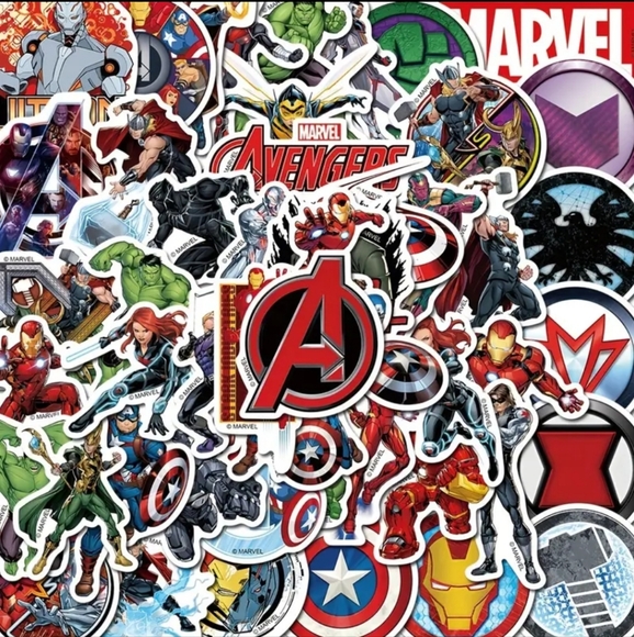 Marvel | Design | 5 Piece Marvel Avenger Sticker Pack | Poshmark